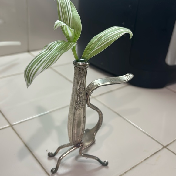 Oneida | Accents | Vintage Silver Fork Bud Vase | Poshmark